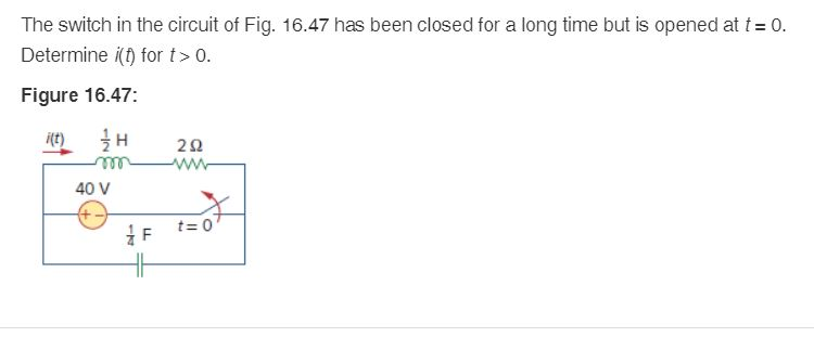 Solved Solve using laplace transform, be detailed in | Chegg.com