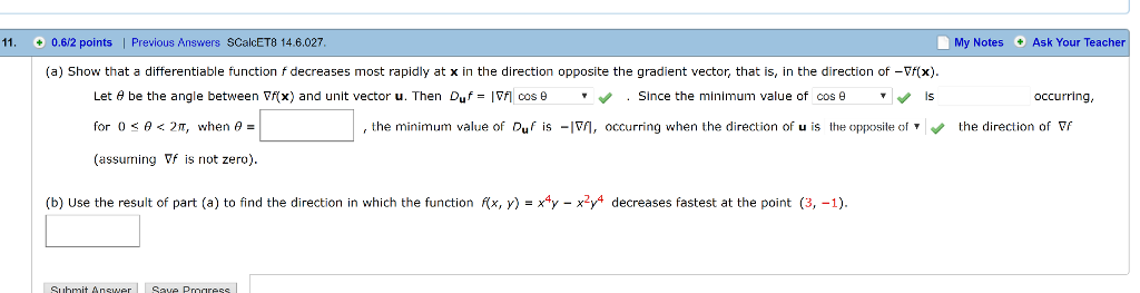 Solved 7. 01.5 points | Previous Answers SCalcET8 | Chegg.com Solved 7. 01.5 points | Previous Answers SCalcET8 | Chegg.com