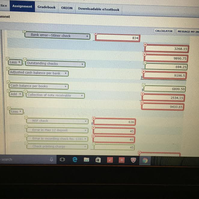 Solved Adjust Cash Balance Per Book Chegg