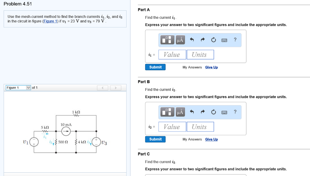 Solved Use the mesh-current method to find the branch | Chegg.com