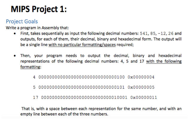 Solved Mips Mars Assembly Program Use Just Text To Start 6883