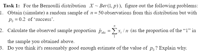 Solved For the Bernoulli distribution X ~ Ber(1, p)), figure | Chegg.com