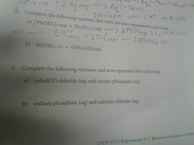 Solved A4) t (5) mplete the following reactions and write | Chegg.com Solved A4) t (5) mplete the following reactions and write | Chegg.com
