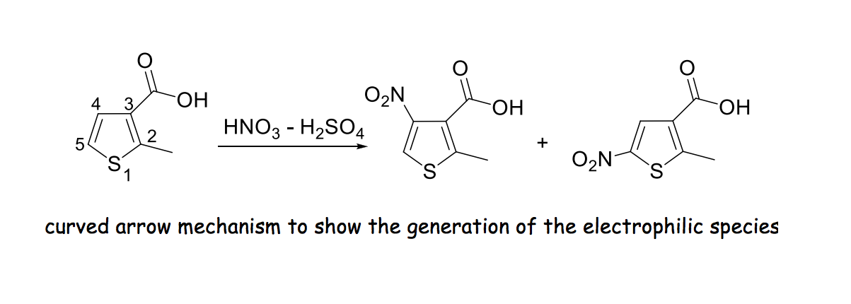 Solved O2N OH 2 OH HNO, - H2SO4 HNO3-H2SO4/ 2 O2N curved | Chegg.com
