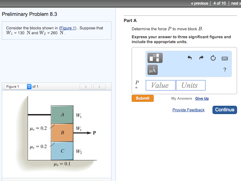 Solved Consider the blocks shown in (Figure 1) . Suppose | Chegg.com