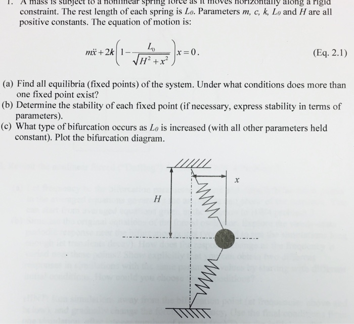 Solved Find all equilibria (fixed points) of the system. | Chegg.com