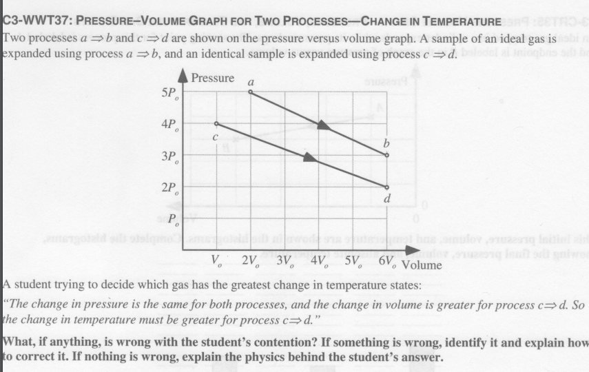 Solved Pressure volume graph for two processes. An | Chegg.com