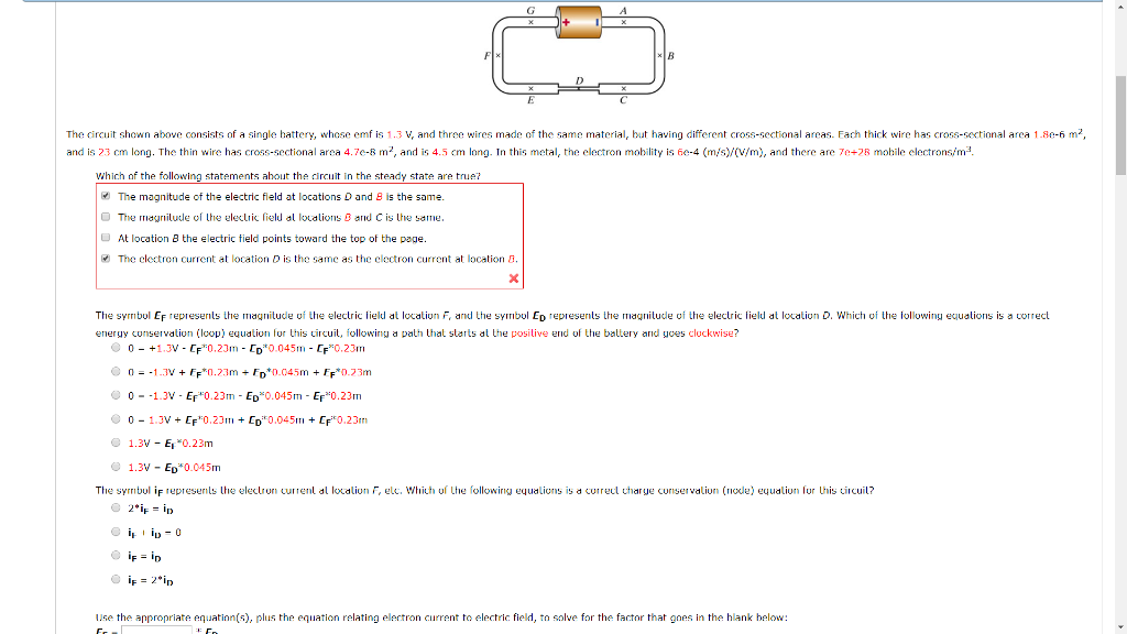 Solved The circuit shown above consists of a single hattery, | Chegg.com