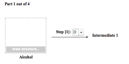 Draw or name the intermediate structure in a | Chegg.com