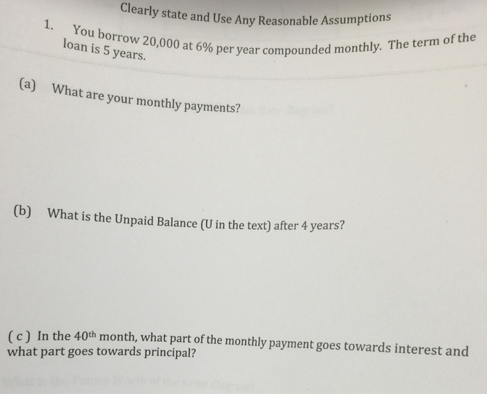 Solved Clearly state and use Any Reasonable assumptions what | Chegg.com