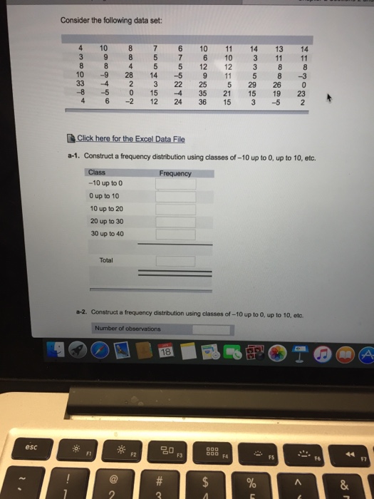 Solved Consider the following data set: 4 10 8 7 6 10 11 14 | Chegg.com