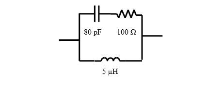 Solved Find the equivalent impedance, Zeq, of the | Chegg.com