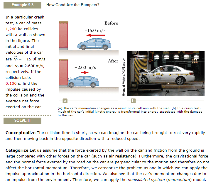 Solved Example 9.3 How Good Are the Bumpers? In a particular | Chegg.com