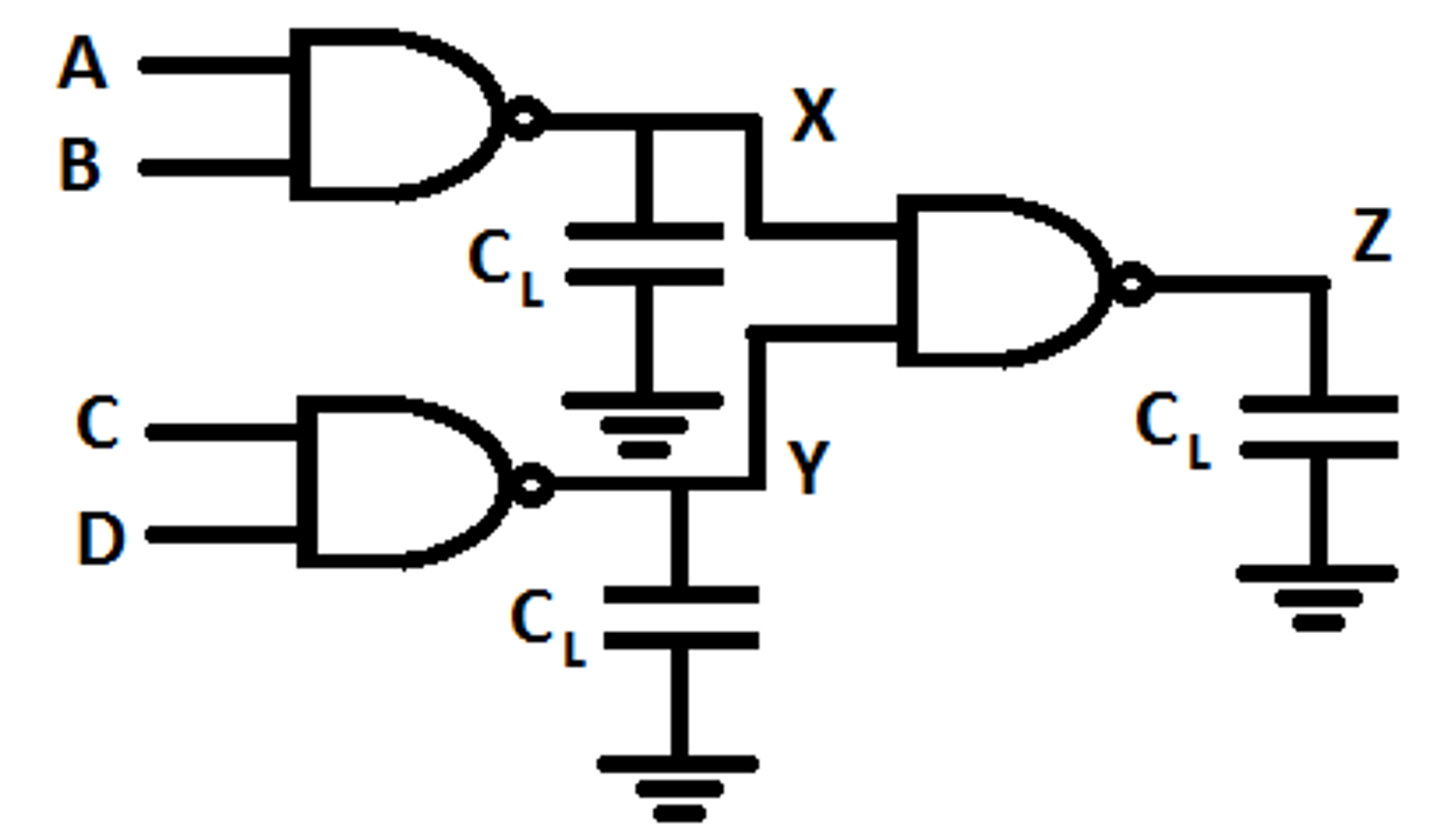 VLSI Design: Calculate the switching power consumed | Chegg.com