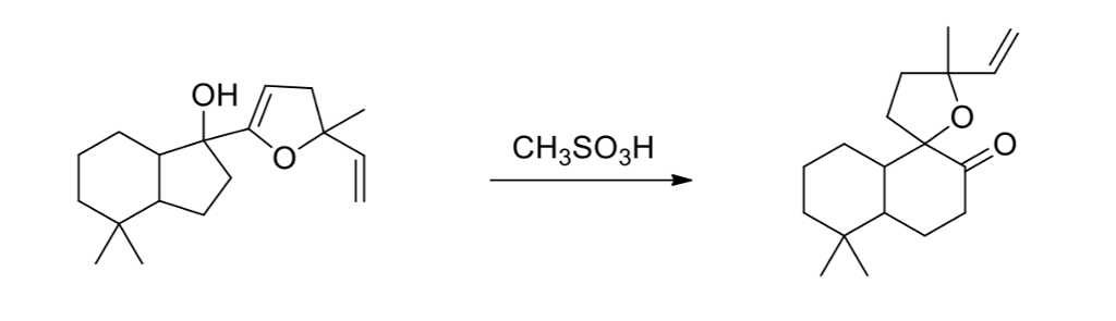 Solved OH CH3SO3H | Chegg.com