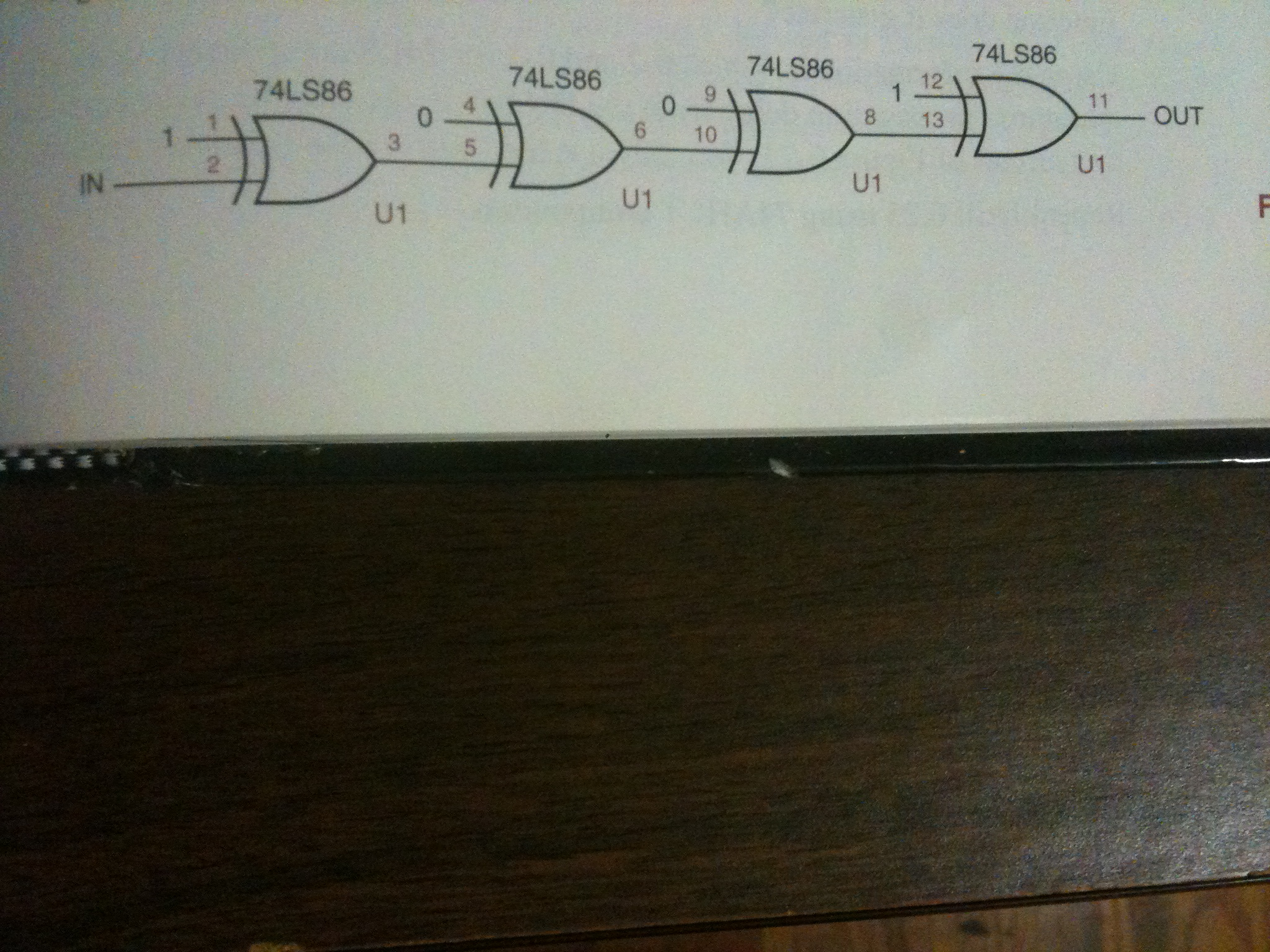 Determine the exact max propagation delay from IN to | Chegg.com
