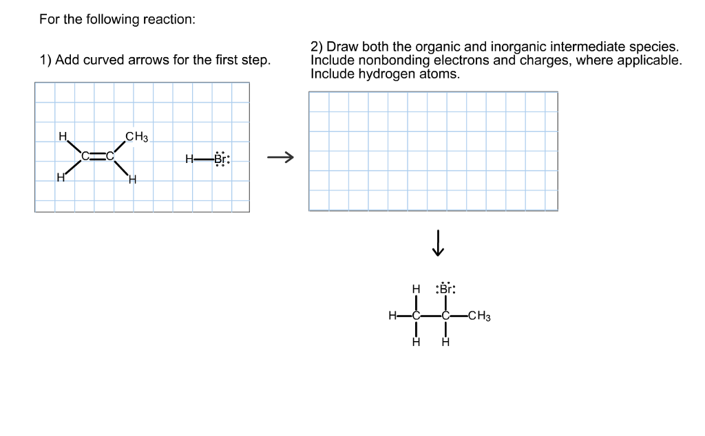 Solved Add curved arrows for the first step. Draw both the | Chegg.com