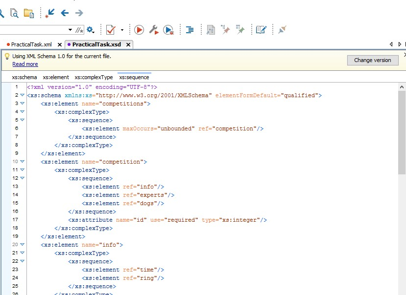Xml Schema Registration By Binary Type To The