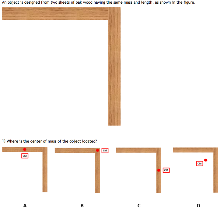 Solved An object is designed from two sheets of oak wood | Chegg.com