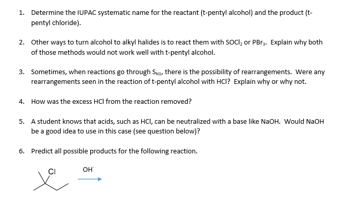 Solved Determine the IUPAC systematic name for the reactant | Chegg.com