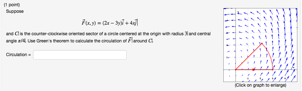 Solved Suppose F(x,y) = (2x - 3y)i + 4xj| and Cl is the | Chegg.com