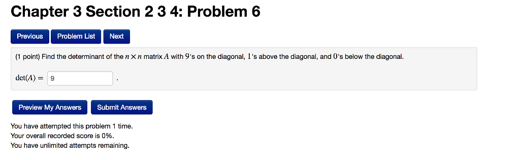 Solved Chapter 3 Section 2 3 4: Problem 6 Previous Problem | Chegg.com