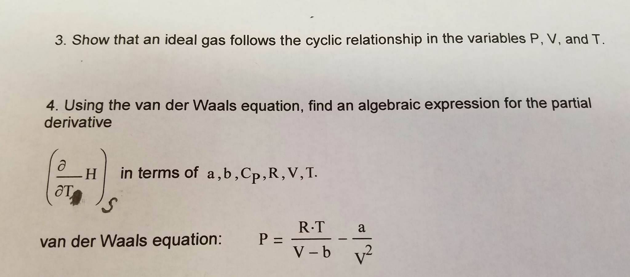 Solved Show that an ideal gas follows the cyclic | Chegg.com