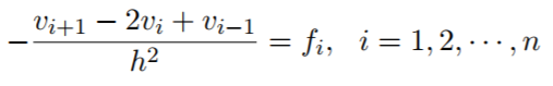 Solve the one-dimensional Poisson equation with | Chegg.com
