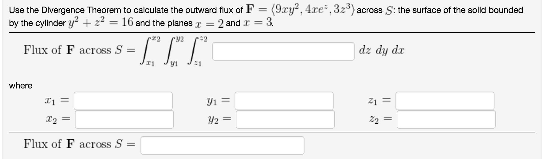 Solved Use the Divergence Theorem to calculate the surface | Chegg.com