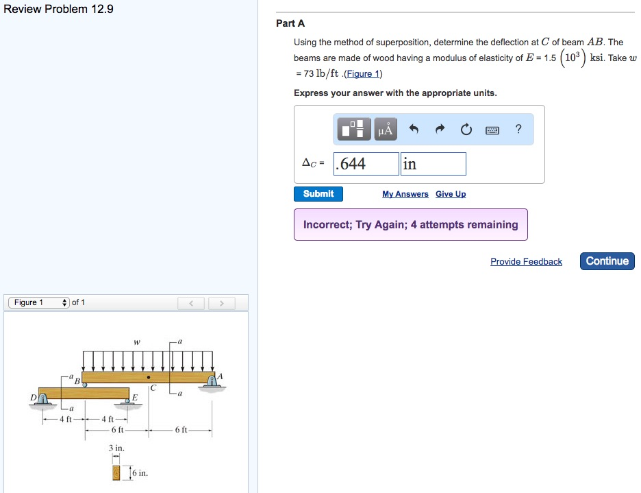 Solved Using the method of superposition, determine the | Chegg.com