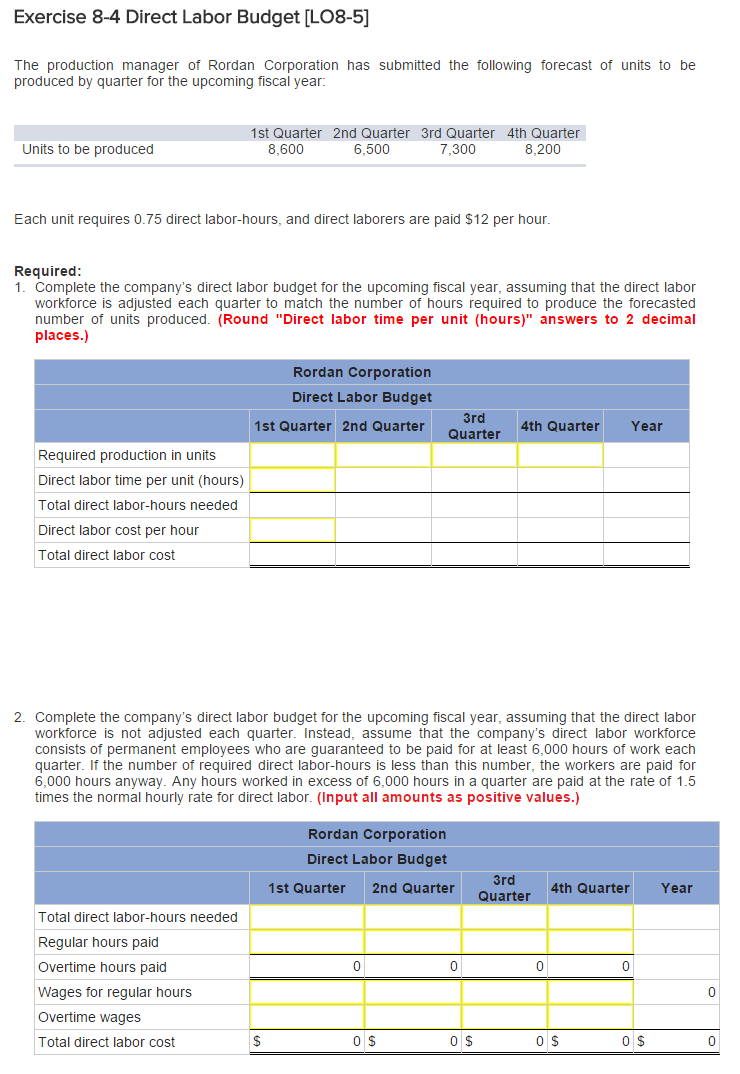 Solved Exercise 8-1 Schedule of Expected Cash Collections | Chegg.com Solved Exercise 8-1 Schedule of Expected Cash Collections | Chegg.com