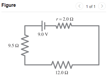 Solved Calculate the current in the circuit in the figure. | Chegg.com