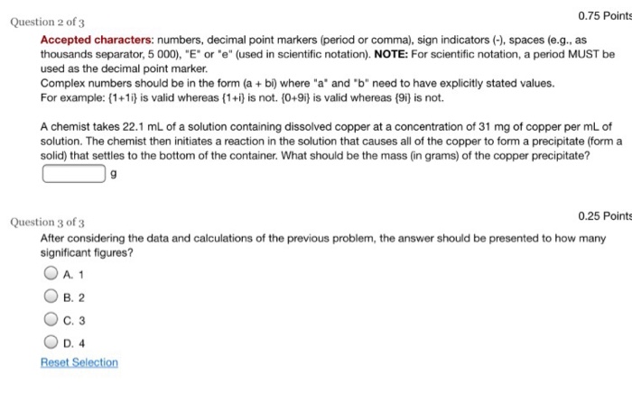 Solved: Numbers, Decimal Point Markers (period Or Comma), ... | Chegg.com