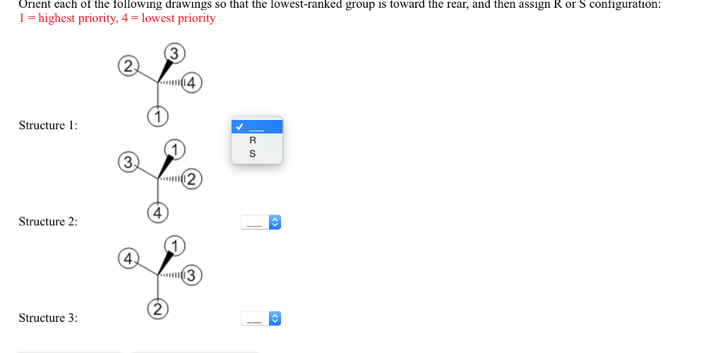 Solved Orient each of the following drawings so that the | Chegg.com