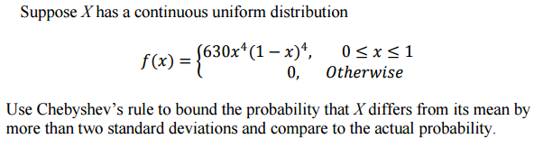 Suppose X has a continuous uniform distribution f(x) | Chegg.com