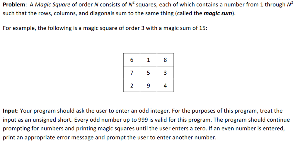 Solved Objectiveimplement A Non Trivial Algorithm In C
