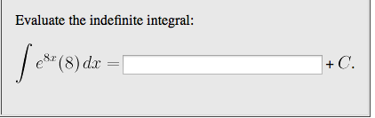 Solved Evaluate the indefinite integral: integrate | Chegg.com