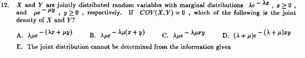 Solved 12. X and Y are jointly distributed random variables | Chegg.com
