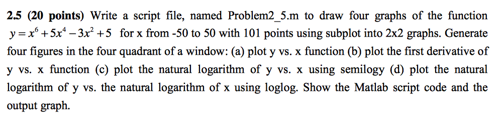 Solved Write A Script File Named Problem 2 5 m To Draw F Chegg solved-write-a-script-file-named-problem-2-5-m-to-draw-f-chegg