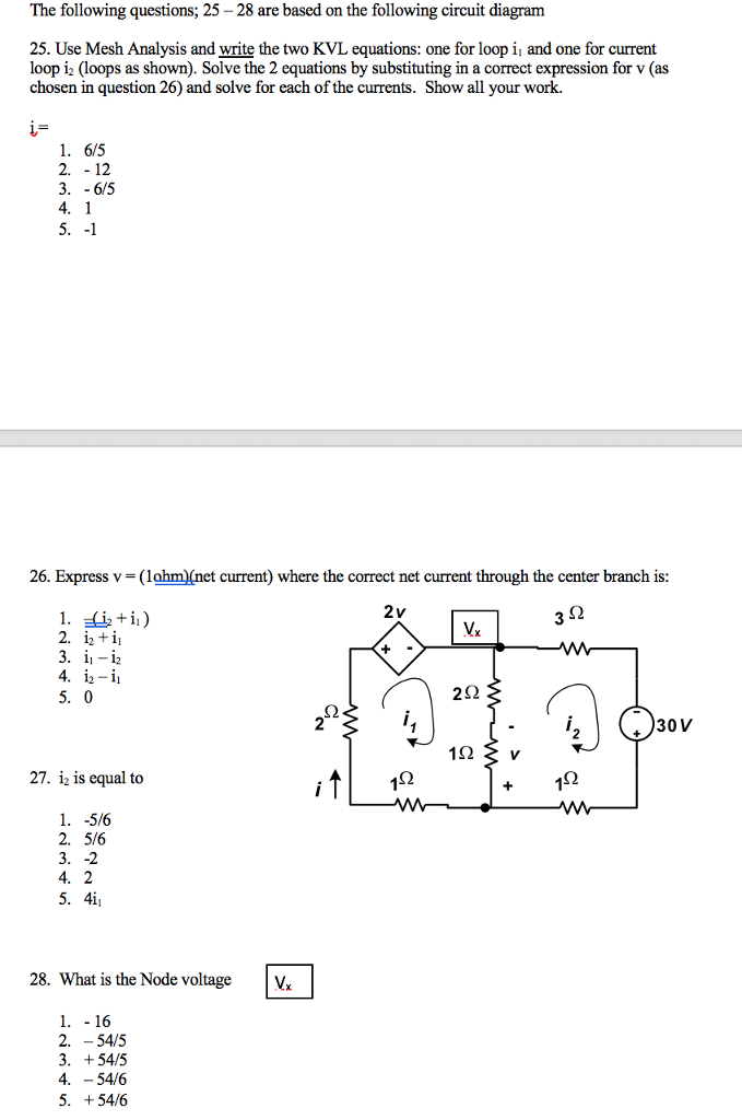 Solved The following questions; 25 -28 are based on the | Chegg.com