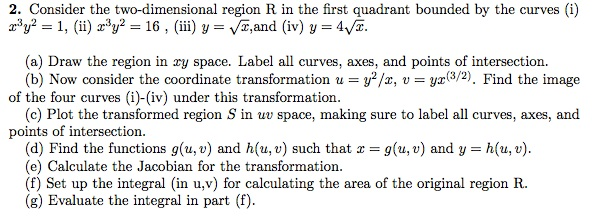 Solved Consider the two-dimensional region It in the first | Chegg.com