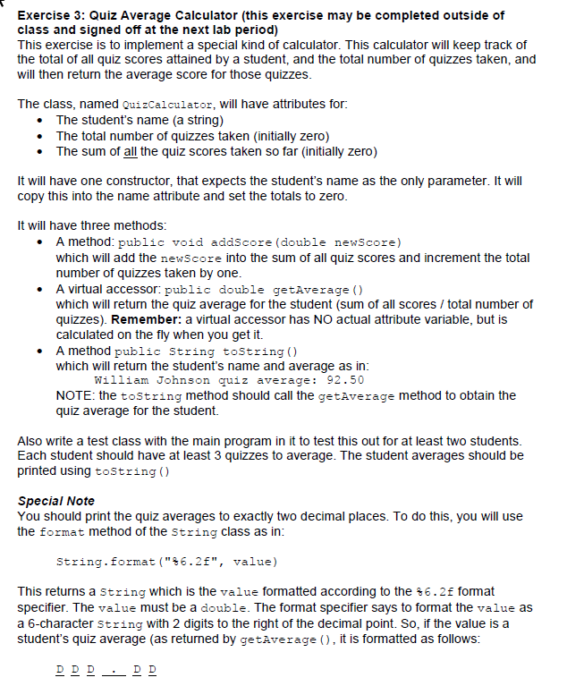Solved ISTE-120 Lab 03: Calculators Exercise 1: The | Chegg.com