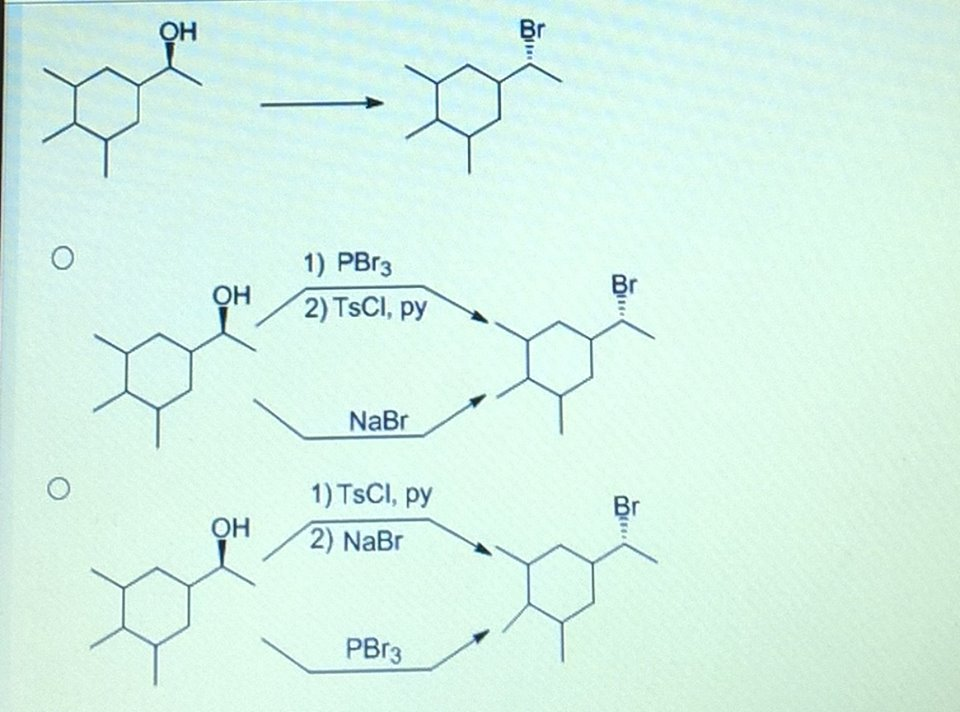 Solved Identify the reagents you would use to accomplish | Chegg.com