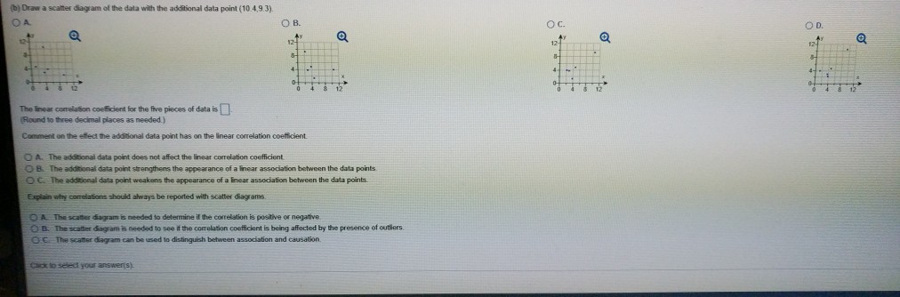 Solved corrolation coefficient Expiain why cosmelations | Chegg.com Solved corrolation coefficient Expiain why cosmelations | Chegg.com