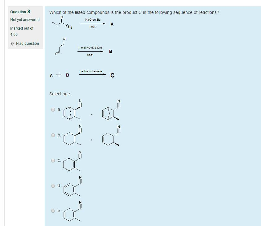 Solved Organic Chemistry multiple choice questions. Please | Chegg.com