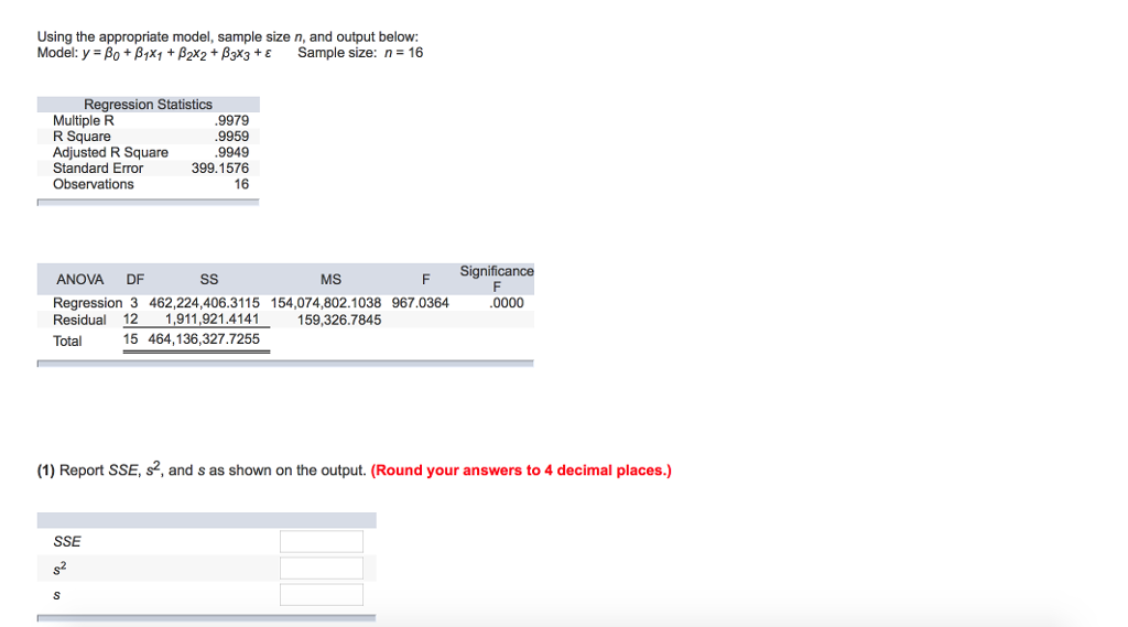 Solved Using the appropriate model, sample size n, and | Chegg.com Solved Using the appropriate model, sample size n, and | Chegg.com