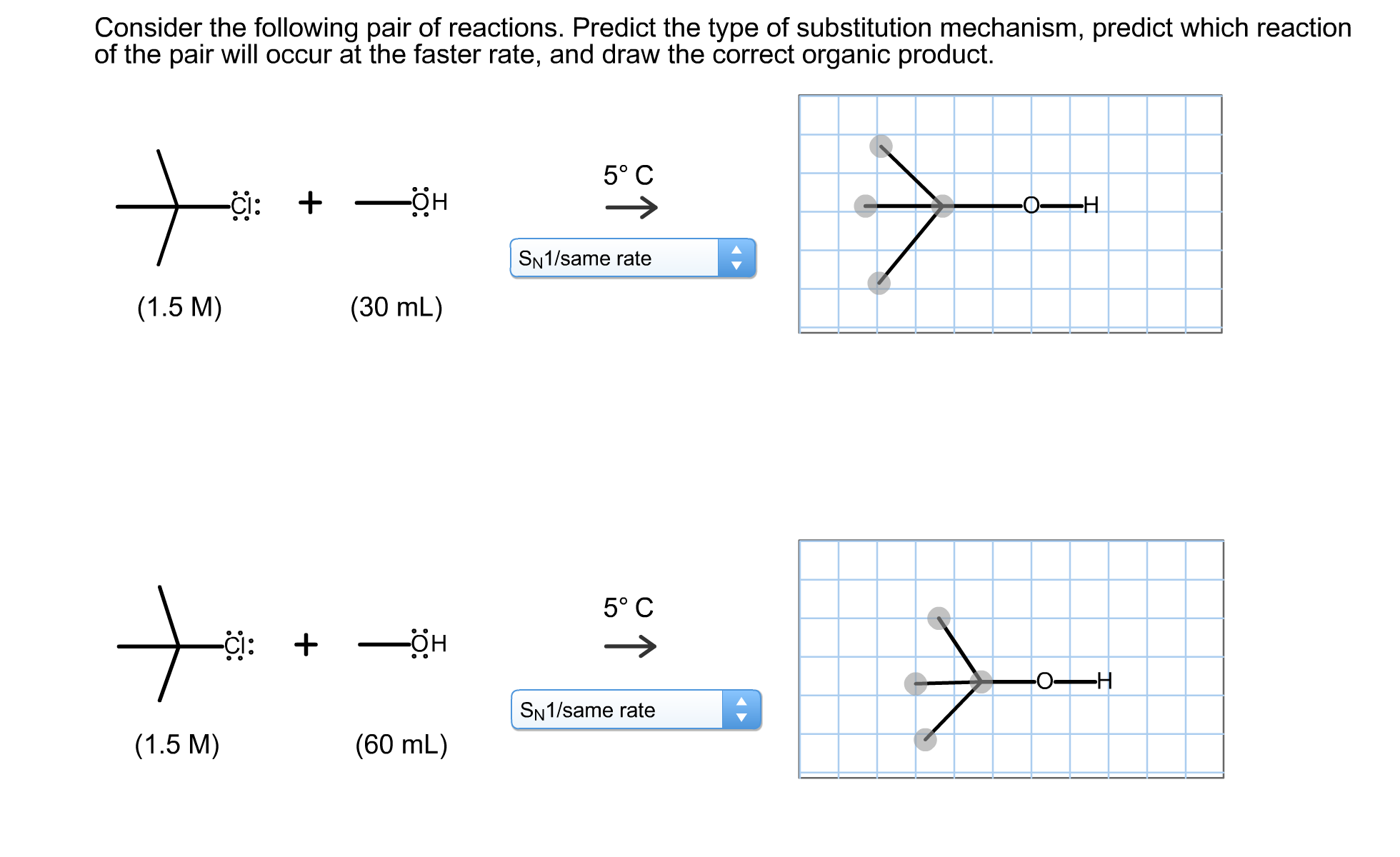 Solved Consider the following pair of reactions. Predict the | Chegg.com