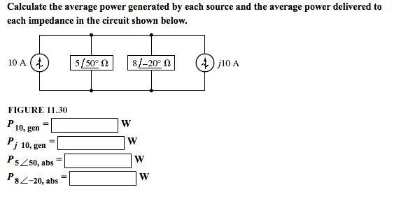 Solved Calculate the average power generated by each source | Chegg.com Solved Calculate the average power generated by each source | Chegg.com