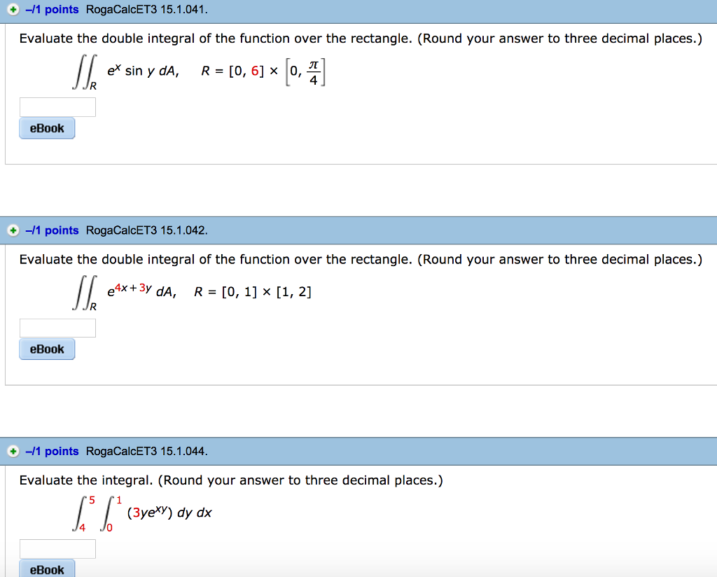 Solved Evaluate the double integral of the function over the | Chegg.com