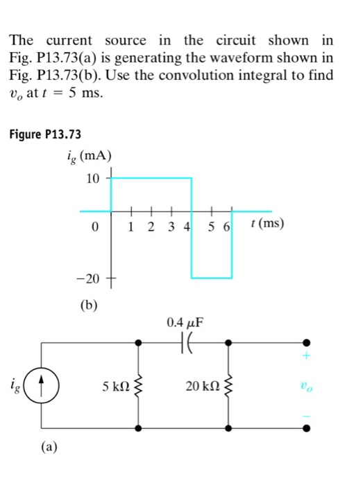 Solved The current source in the circuit shown in Fig. | Chegg.com